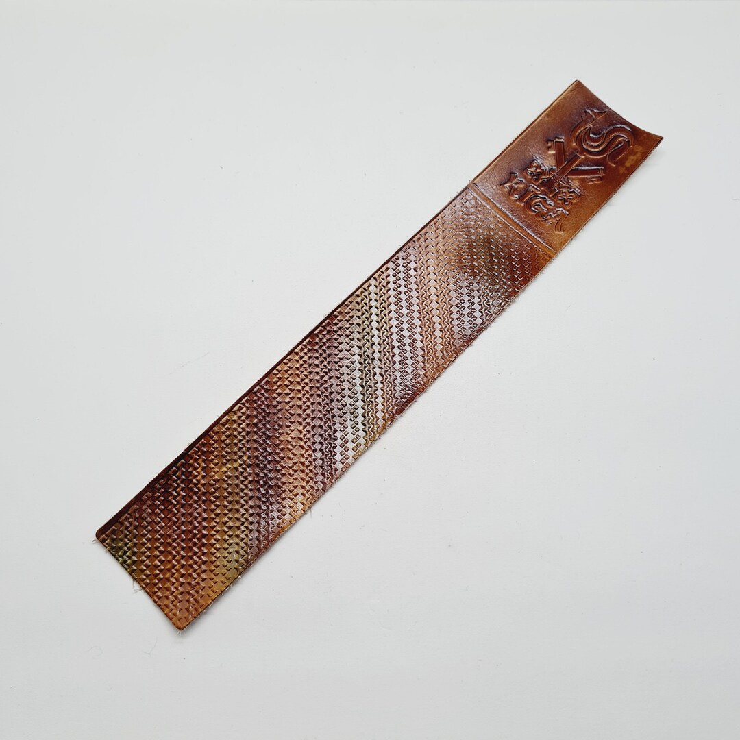 New Vintage Latvian Handmade Leather Bookmark With Riga Symbol Made in ...