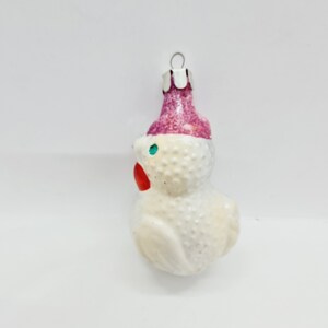 Soviet Vintage Chicken Ornament - Christmas Chicken Ornament Made in ...