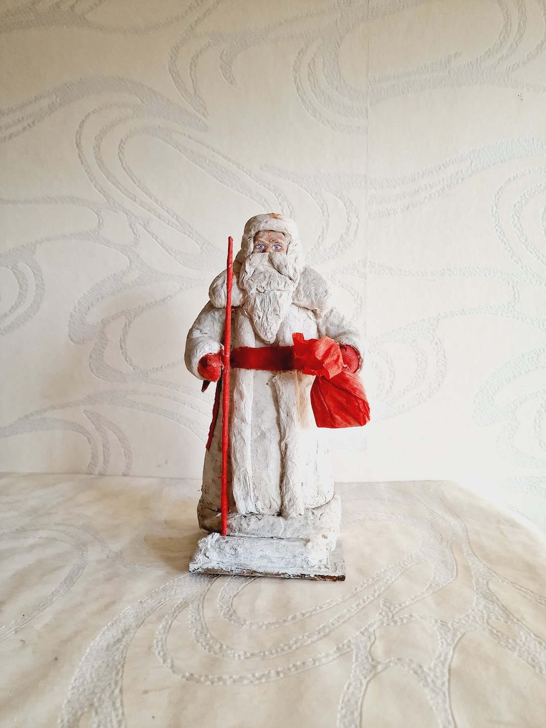 Soviet Santa Claus Figurines Made in USSR in 1960s - Etsy