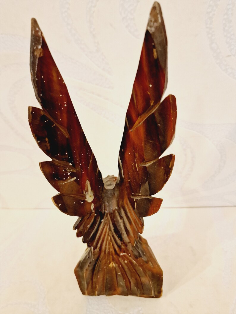 Vintage Eagle - Soviet Vintage Wooden Eagle Made in USSR in 1970s. - Etsy