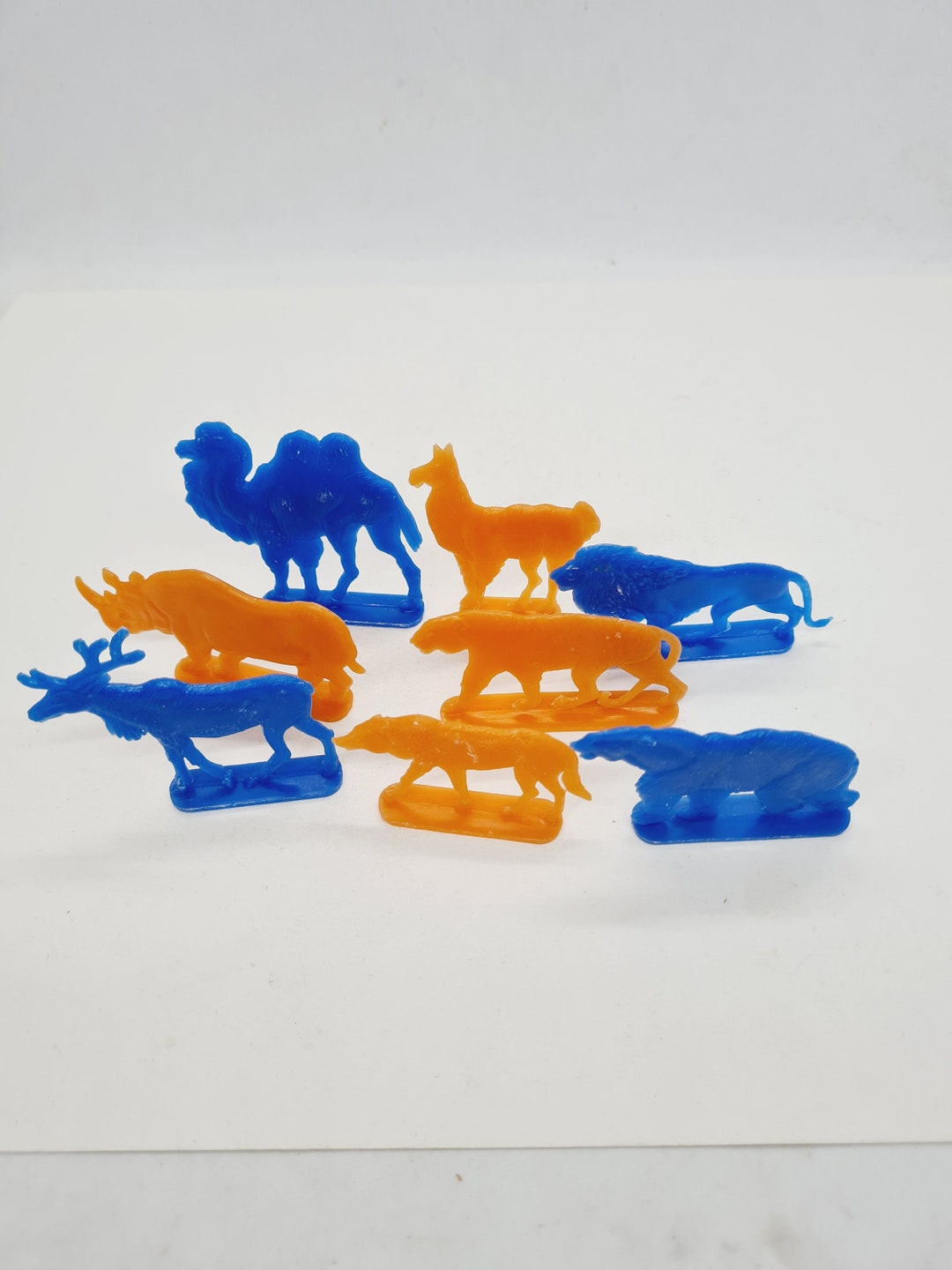 Vintage Soviet Animal Figurines - Set of 8 Wild Animals, USSR 1980s - Etsy