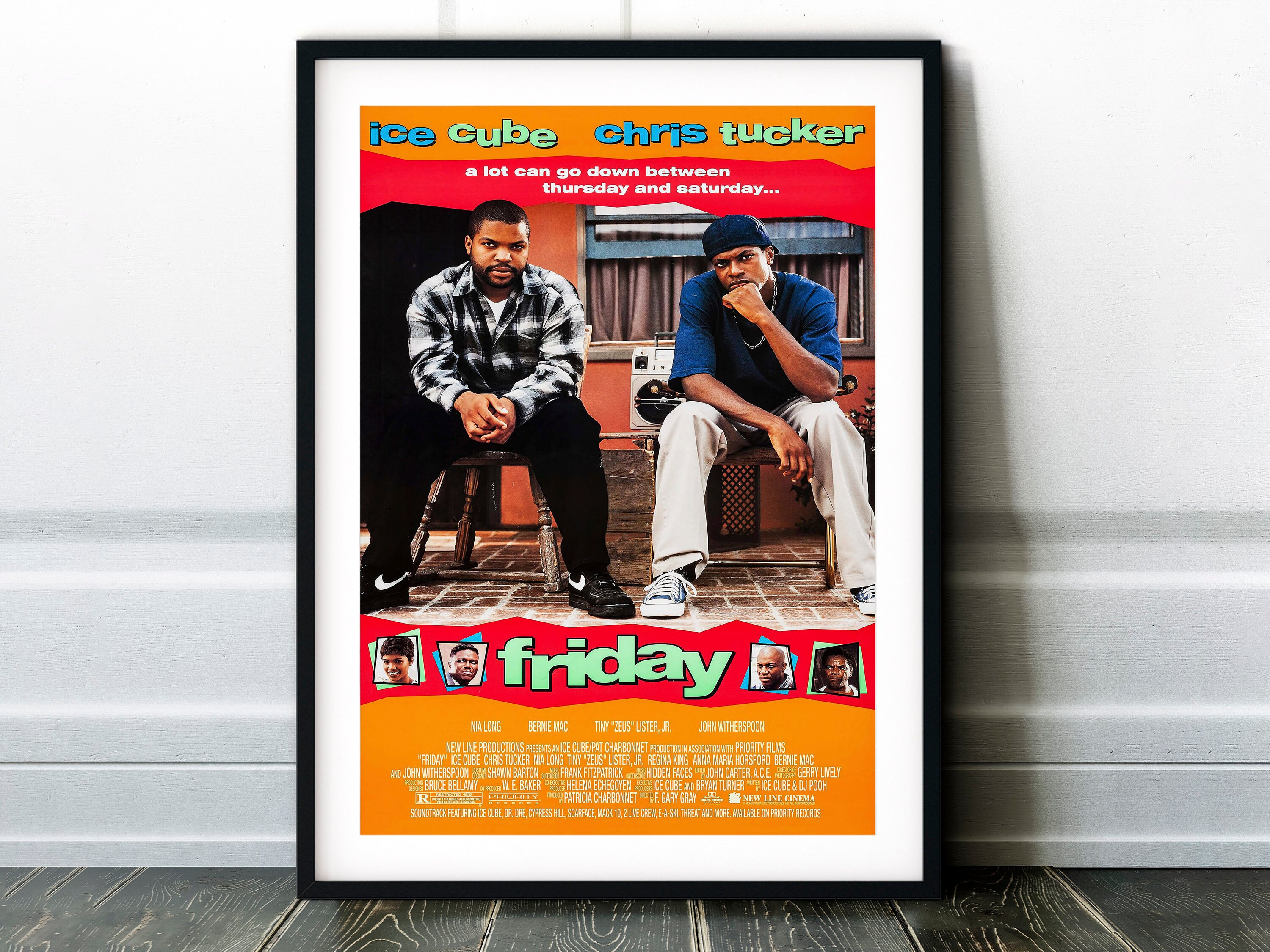 Friday Movie Poster Classic 90's Vintage Wall Film Art | Etsy