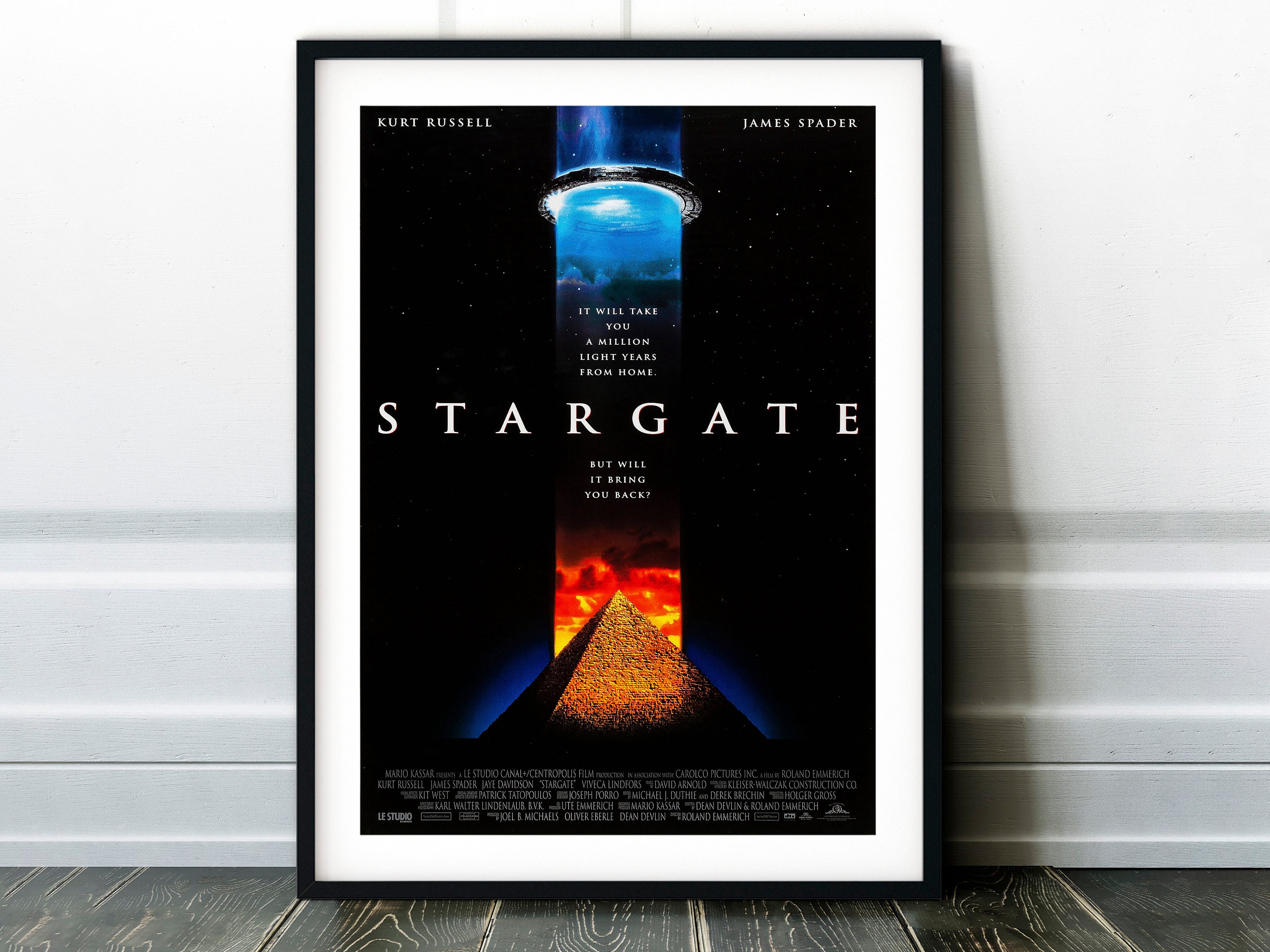Stargate Movie Poster Classic 90's Vintage Wall Film Art | Etsy