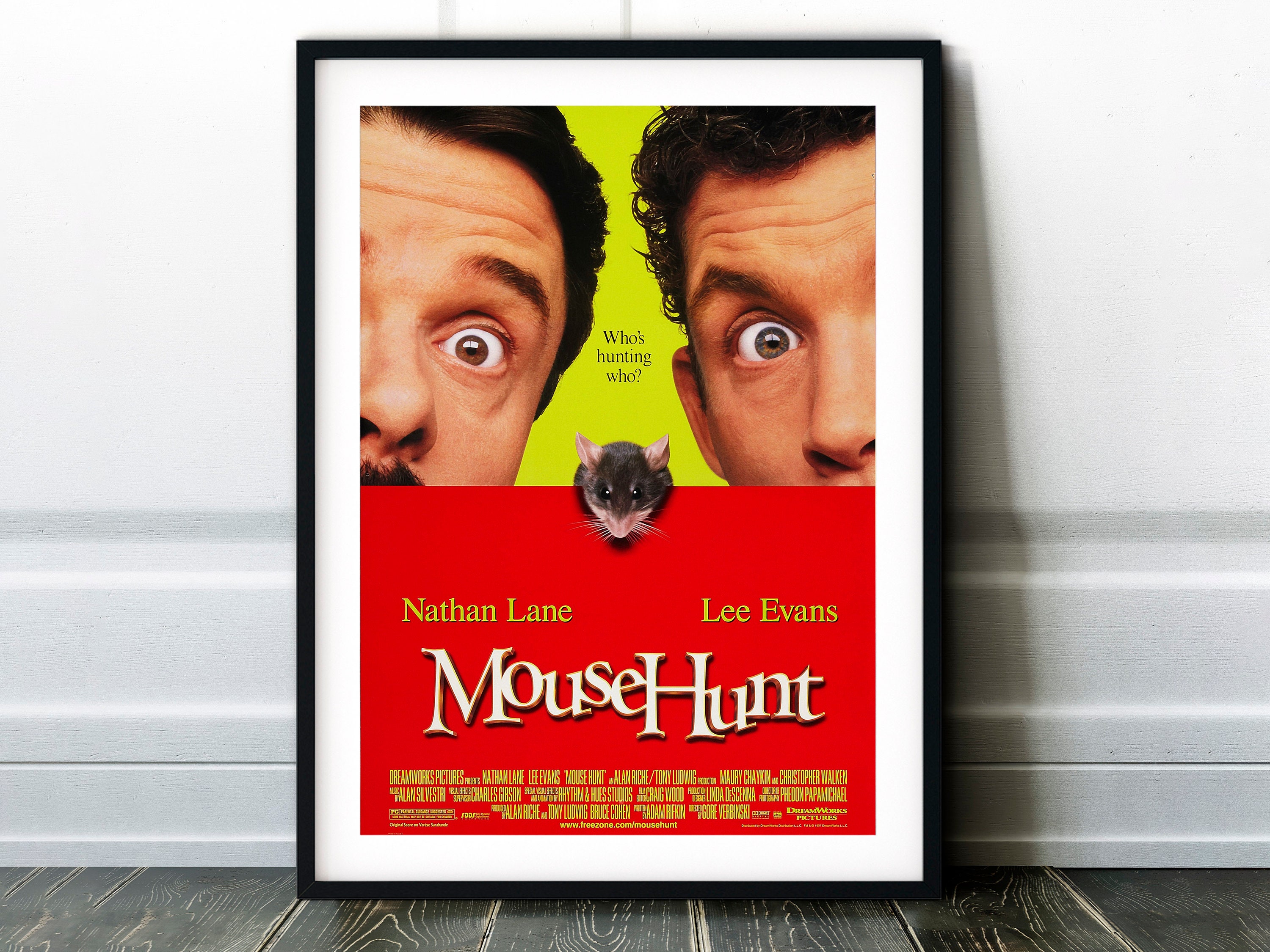 Mouse Hunt Movie Poster Classic 90's Vintage Wall Film | Etsy