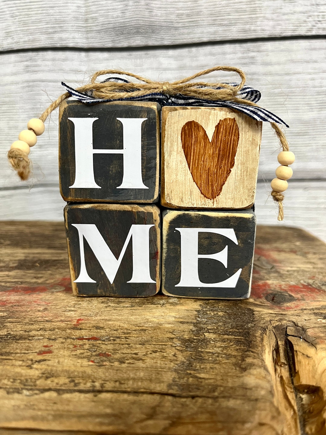 Home Block Set for Mantels, Trays, and More - Etsy