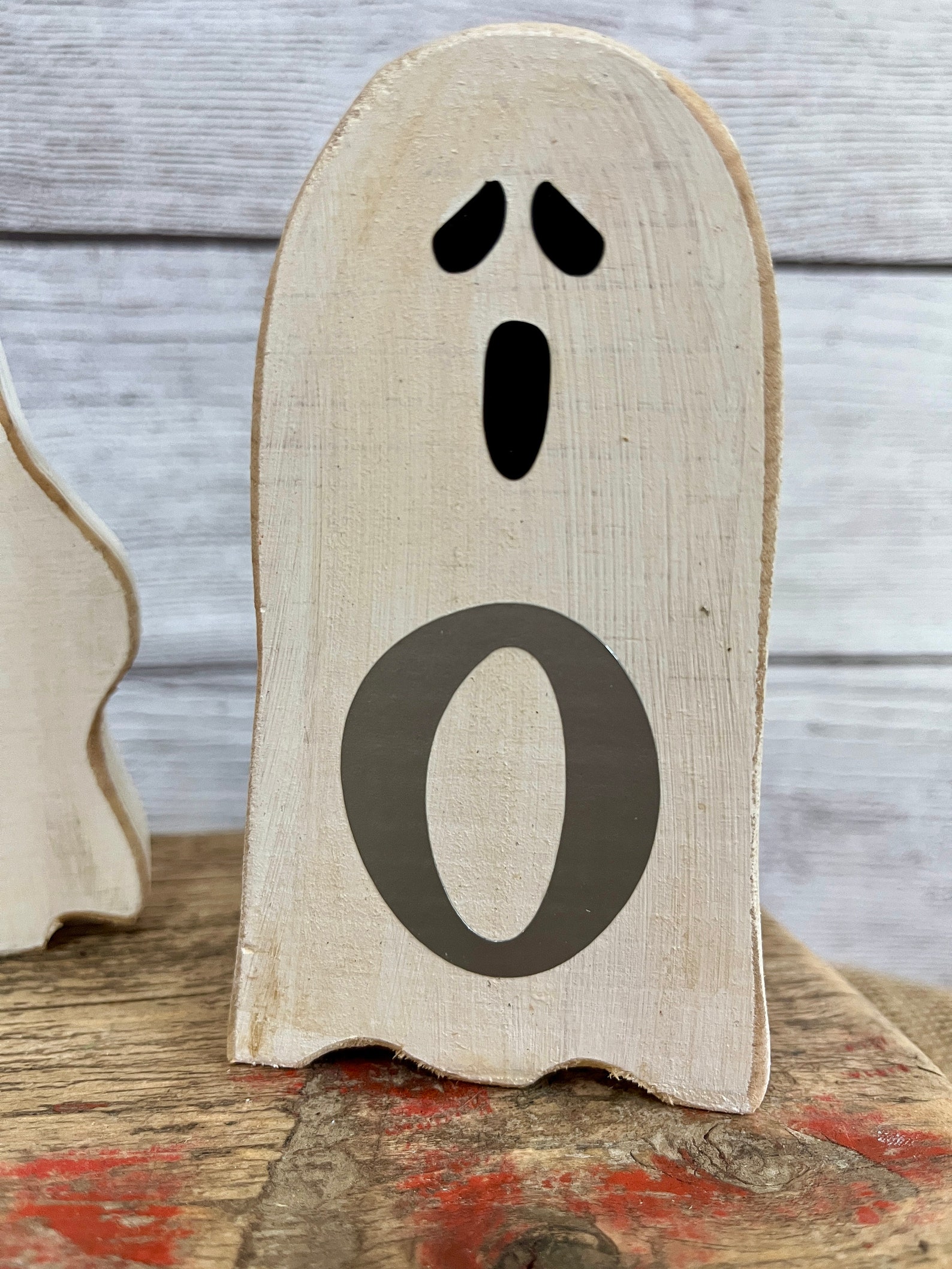 Ghost Trio Sign Set | Reclaimed Wood Halloween Decor - Etsy