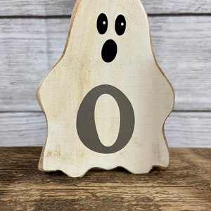 Ghost Trio Sign Set | Reclaimed Wood Halloween Decor - Etsy