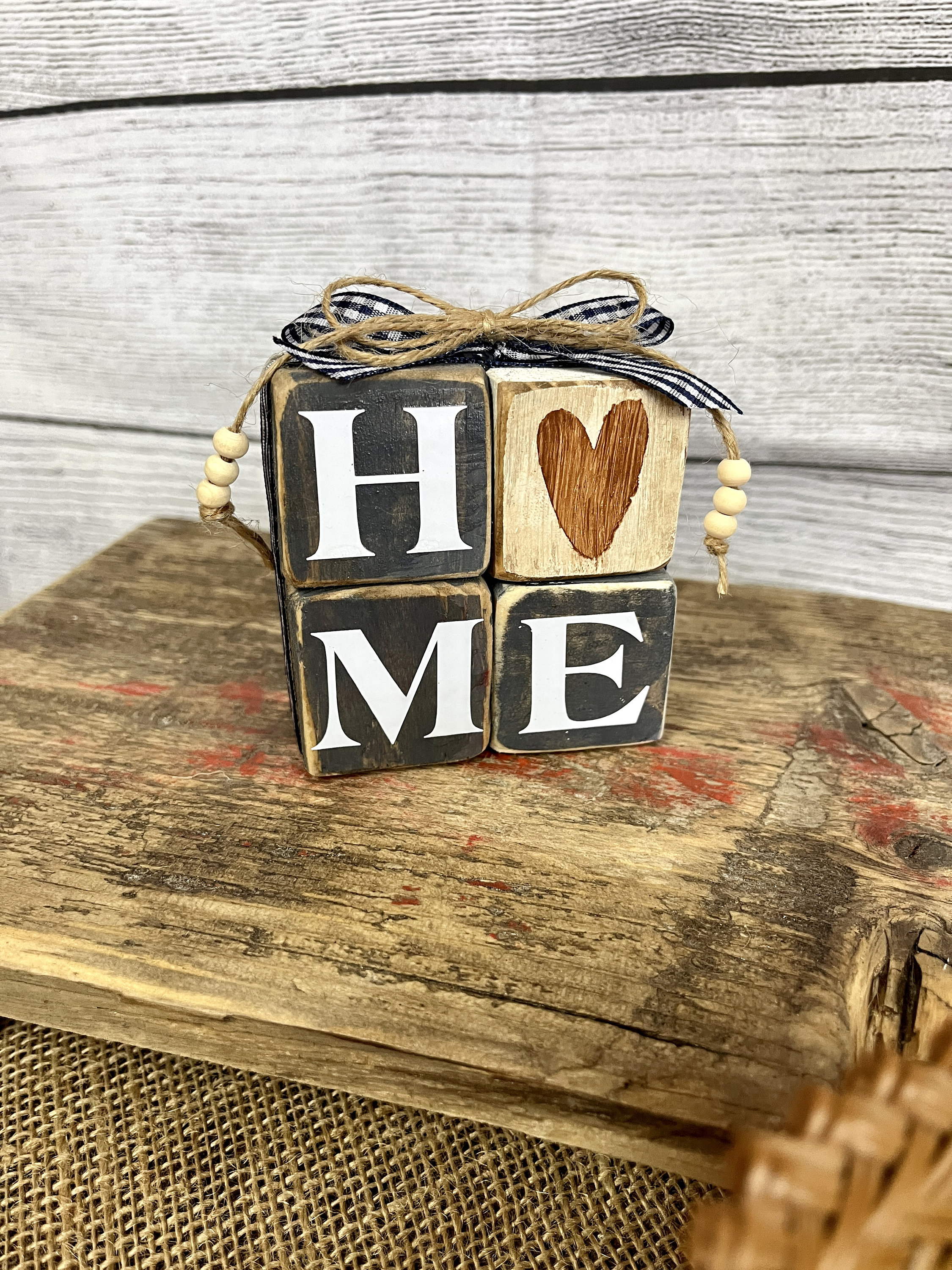 Home Block Set for Mantels, Trays, and More - Etsy