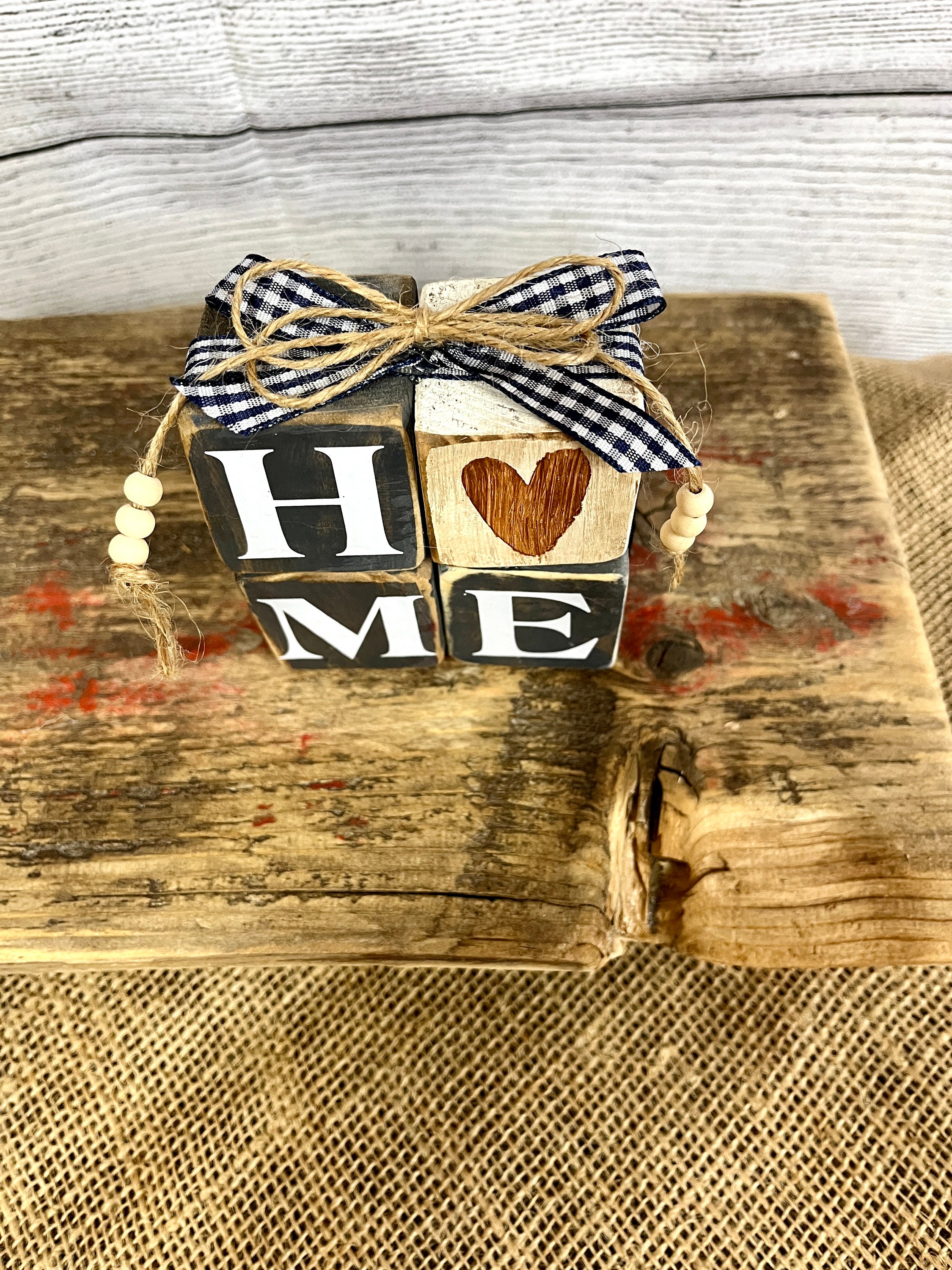 Home Block Set for Mantels, Trays, and More - Etsy