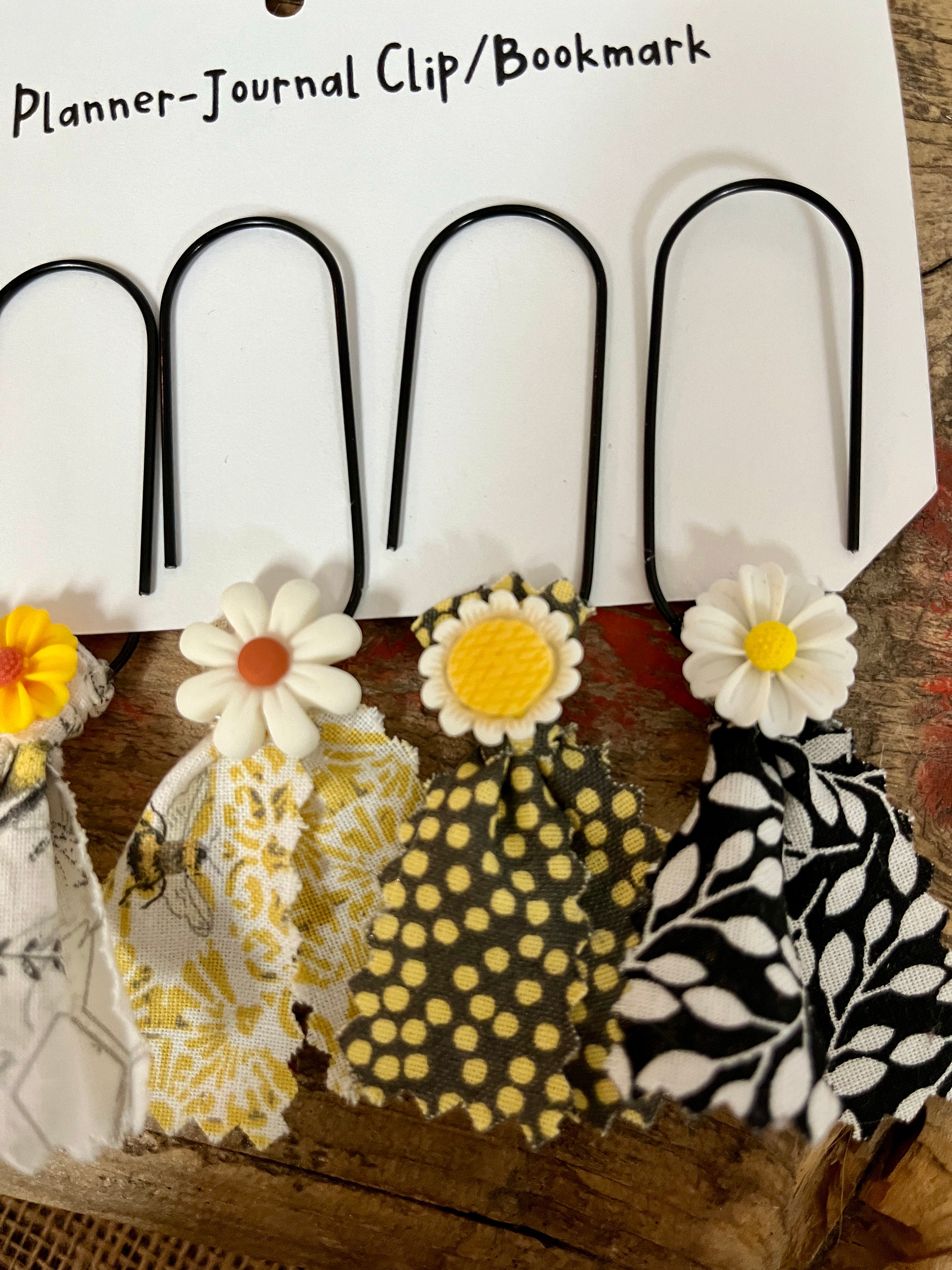 Fancy Journal/planner Clips, Bookmarks, Bee Themed - Etsy