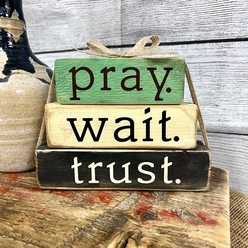 Pray Sign - Etsy