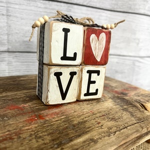Love Block Set for Mantels, Trays, and More - Etsy