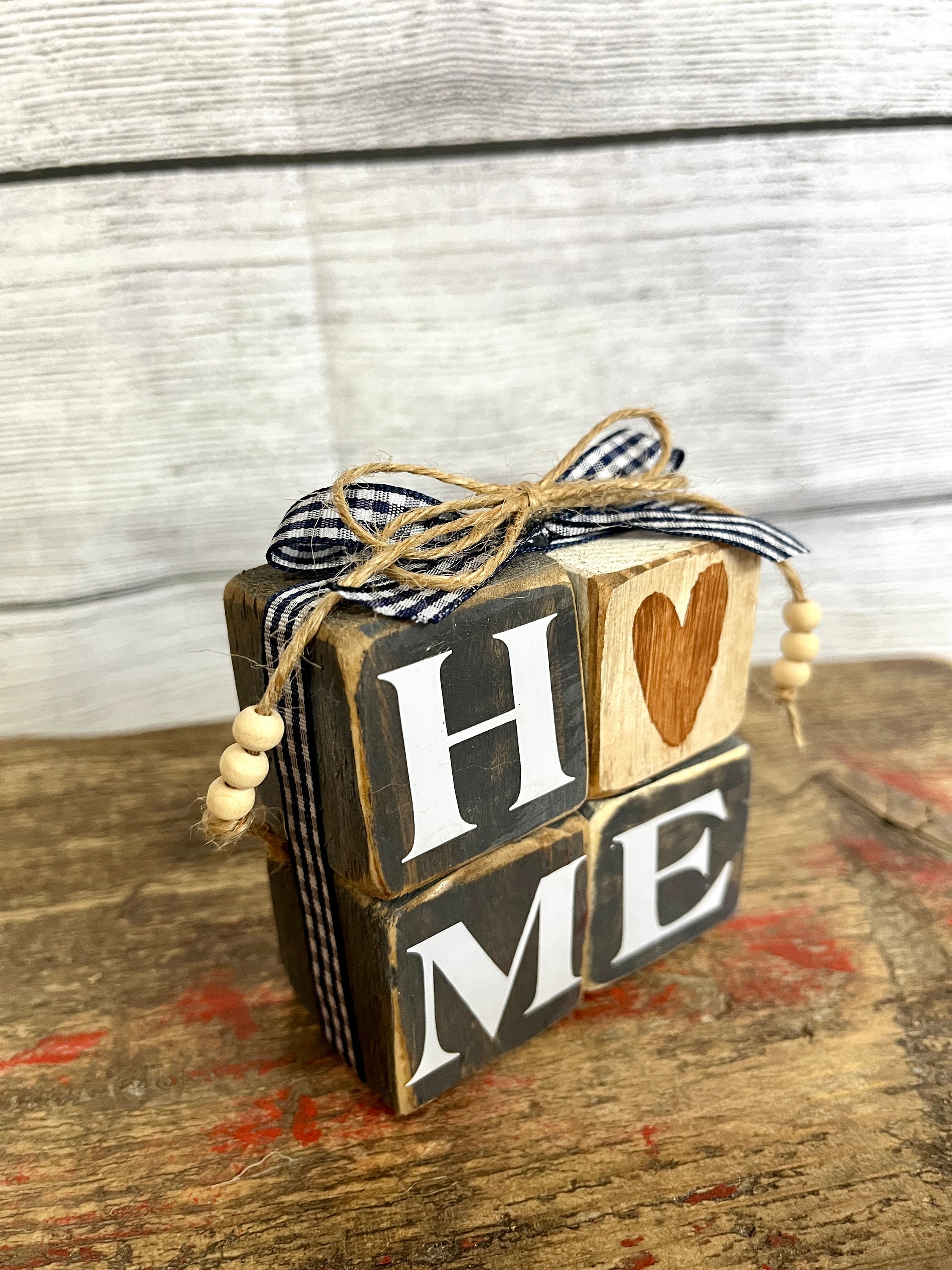 Home Block Set for Mantels, Trays, and More - Etsy