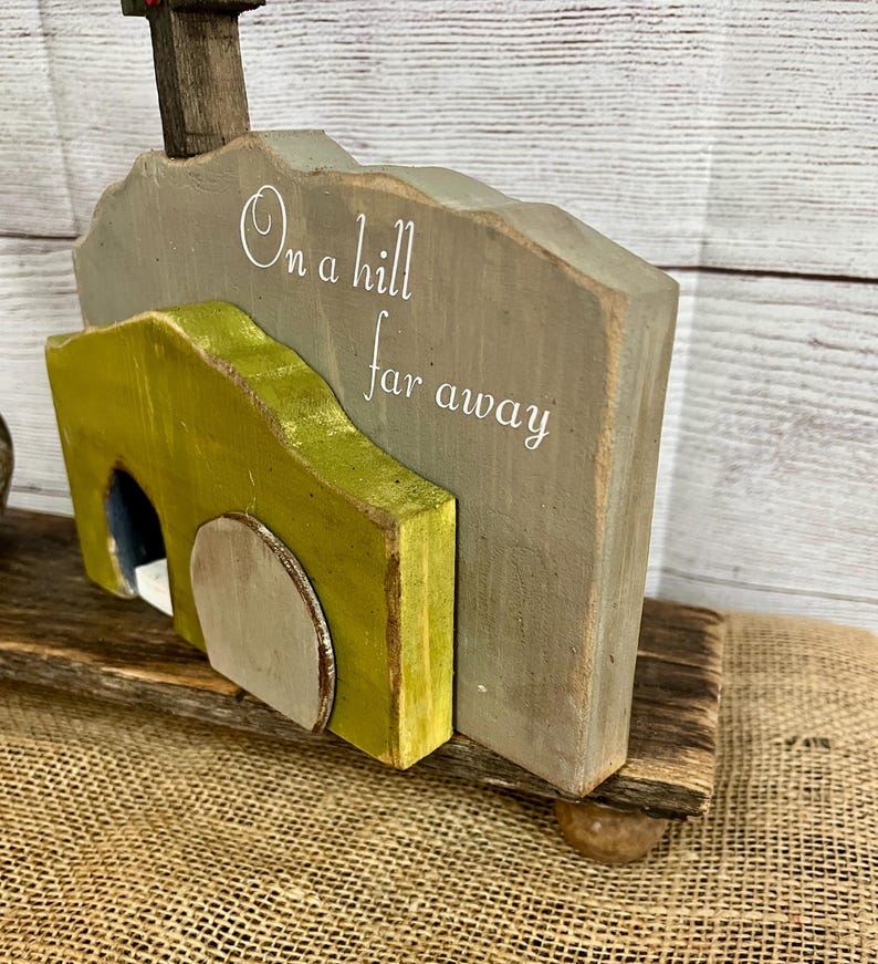 Handmade Wooden Empty Tomb Sculpture – One of a Kind Easter ...
