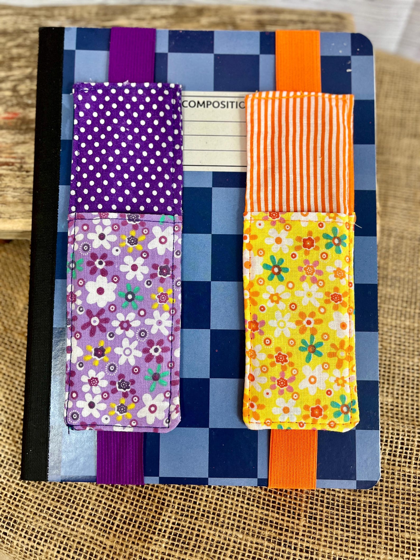 Journal/notebook Two-sided Book Mark for Reading Glasses and Pens - Etsy