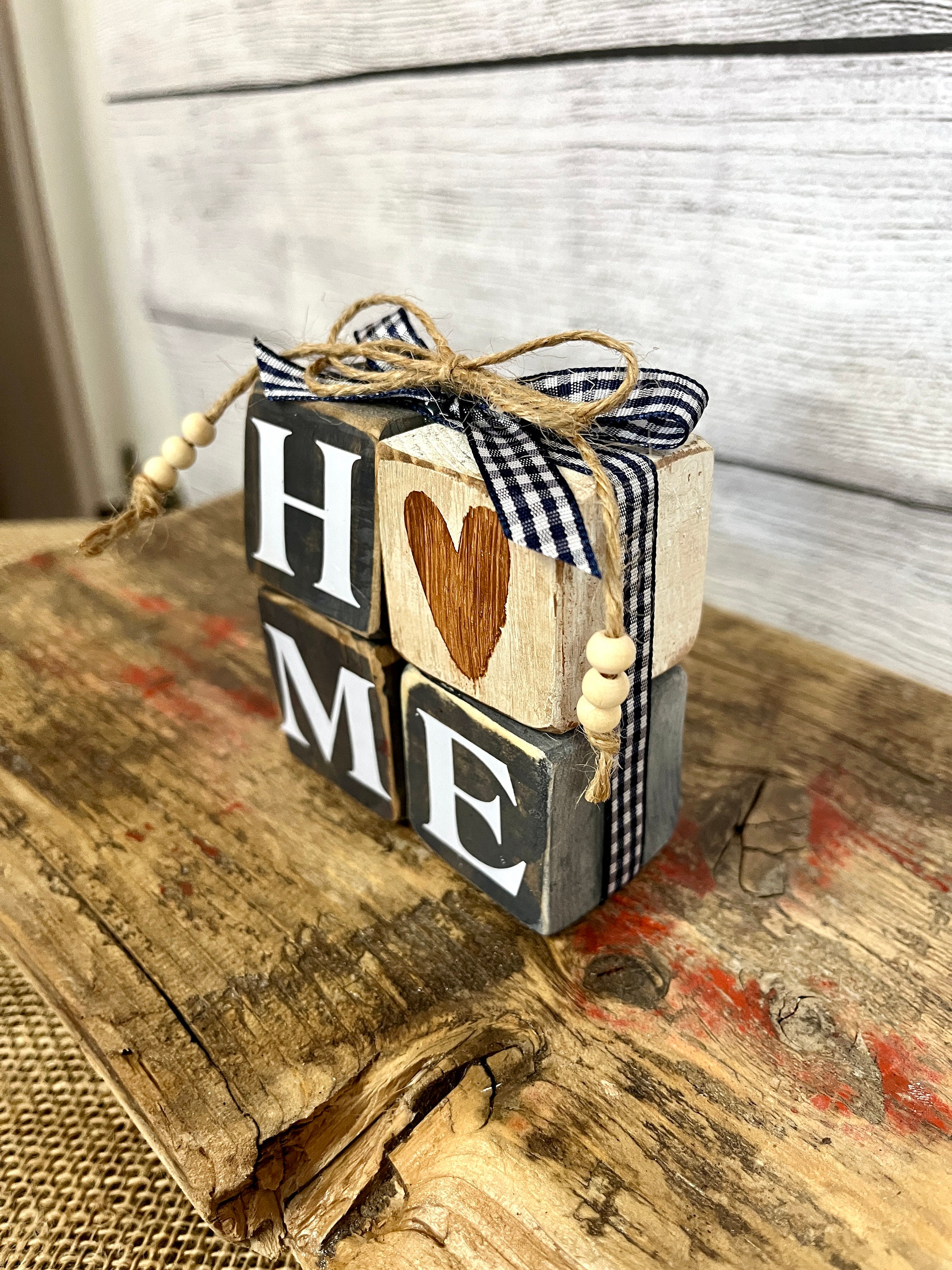 Home Block Set for Mantels, Trays, and More - Etsy