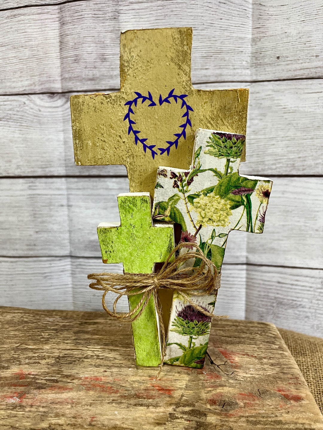 Wooden Easter Crosses From Pallet Wood, for Mantel, Desk, Tabletop - Etsy