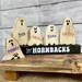 Personalized Ghost Family for Halloween - Wood Block Set - Etsy