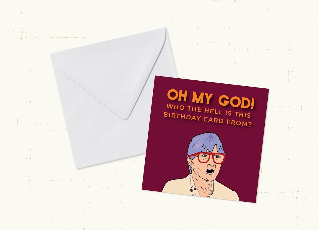 Linda Who the Hell? Traitors Birthday Card - Etsy UK