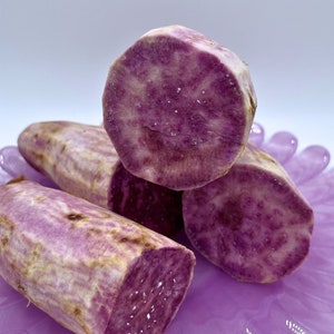 Fresh Hawaiian Purple Sweet Potatoes Ube Yam / Okinawan Sweet Potato ...