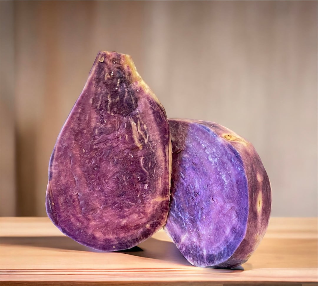 Fresh Hawaiian Purple Sweet Potatoes Ube Yam / Okinawan Sweet Potato ...