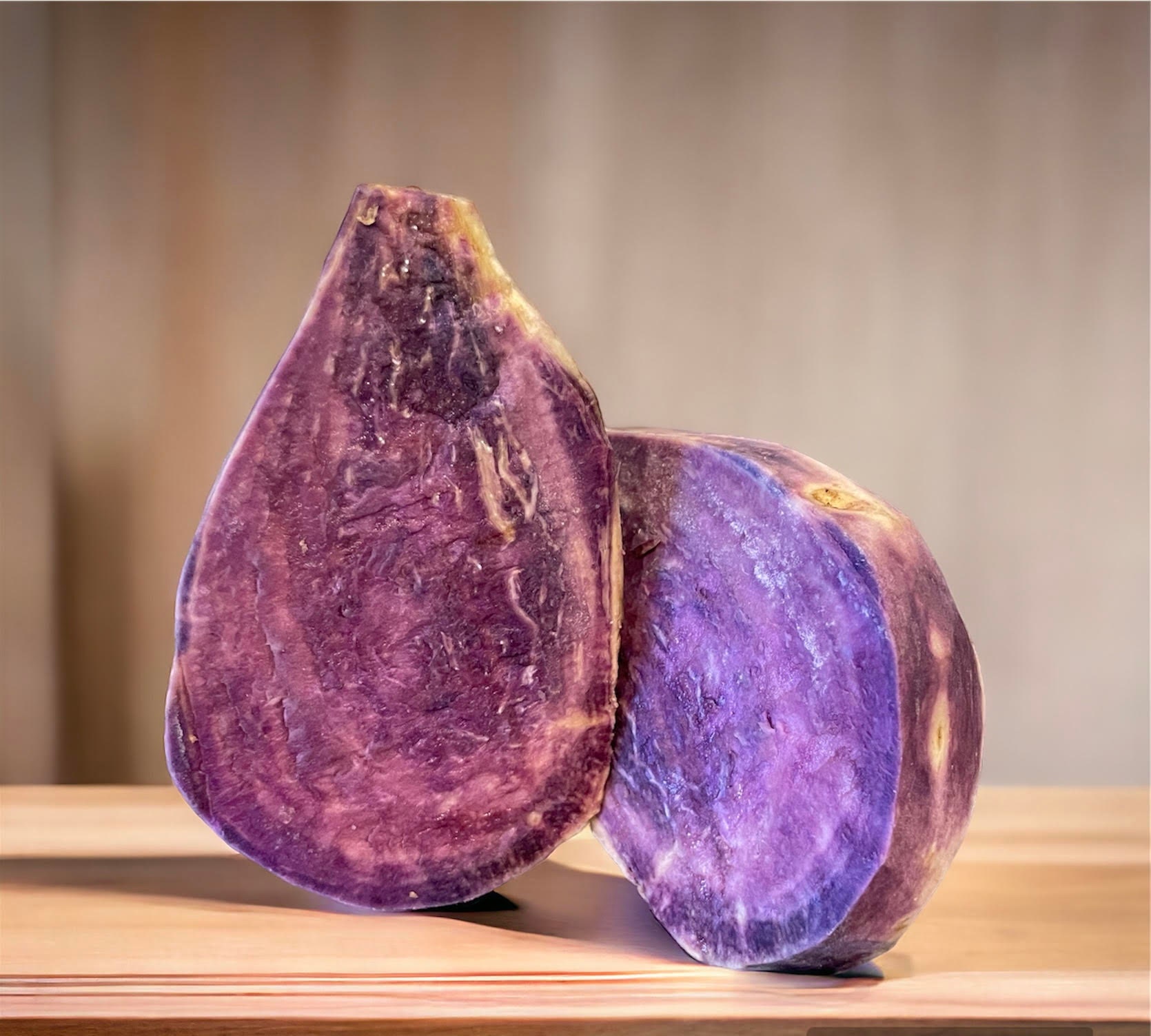 Fresh Hawaiian Purple Sweet Potatoes Ube Yam / Okinawan Sweet Potato ...