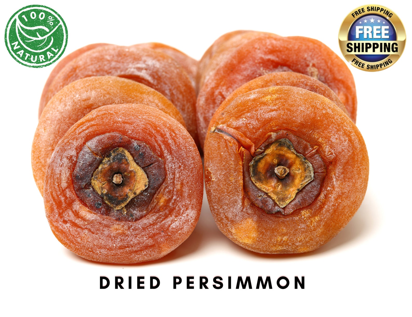 Dried Persimmon / Sun Dried Persimmon / Dried Whole Persimmon | Etsy