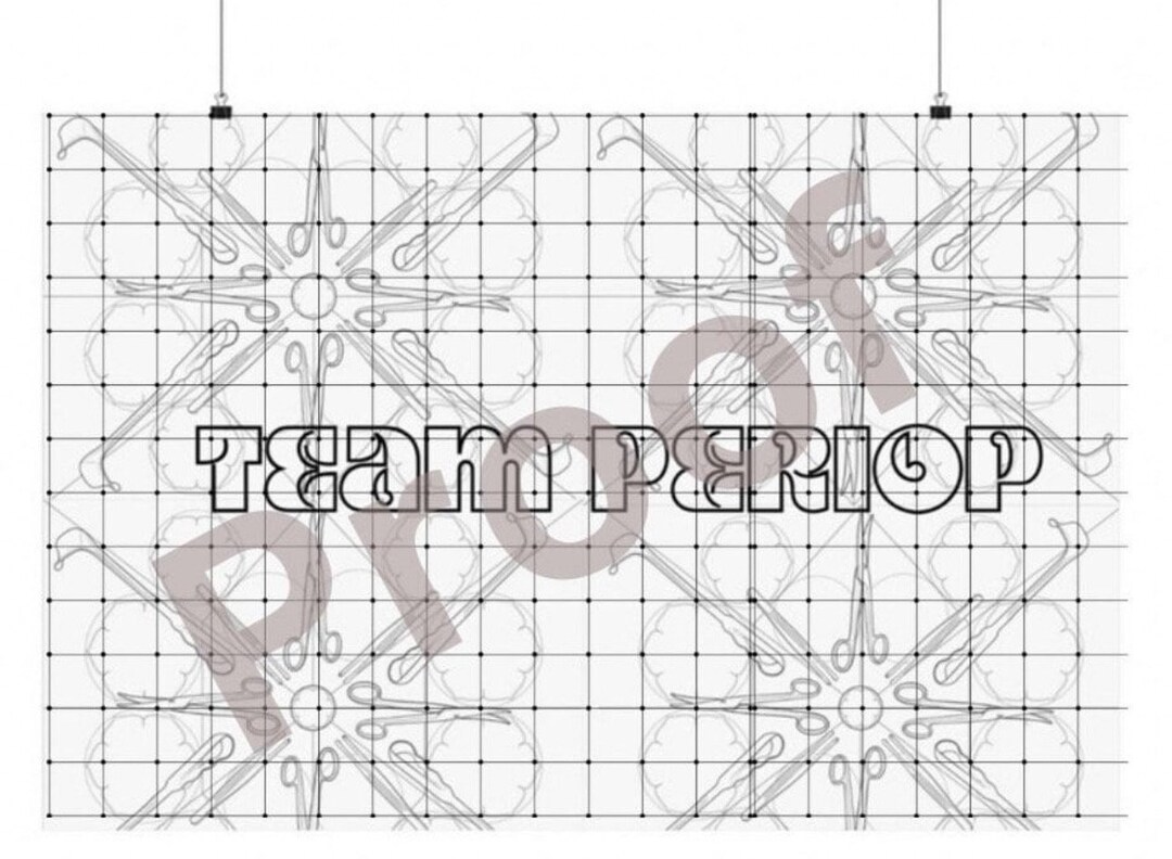 Operating Room OR Coloring Poster teamperiop - Etsy