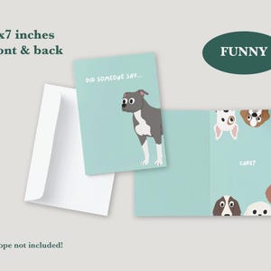 Funny Dog Birthday Card Template | Customizable Canva Card Design ...
