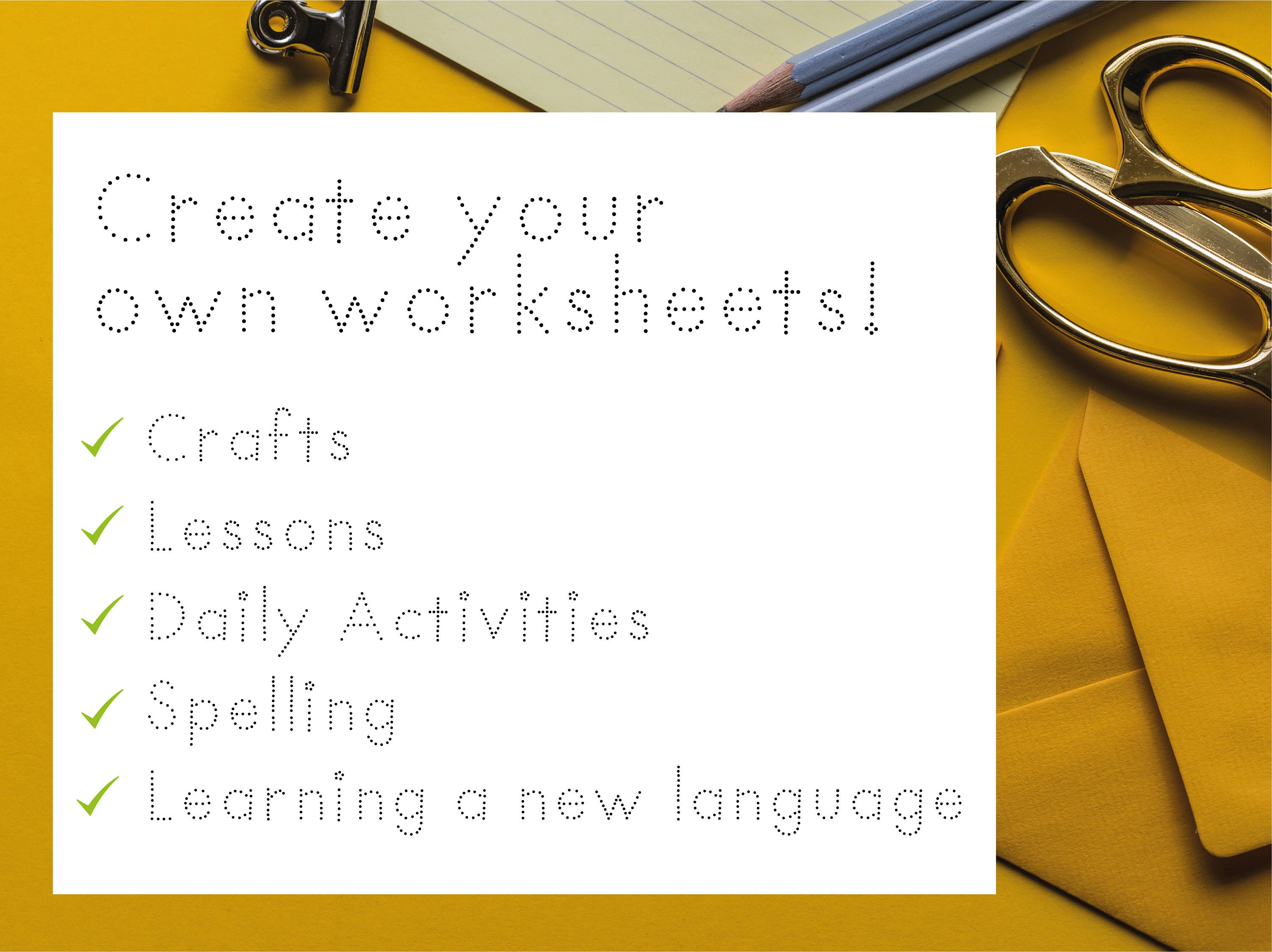 Connect the Dots Font | TTF, Teachers, Crafts, Student Learning, Learn ...