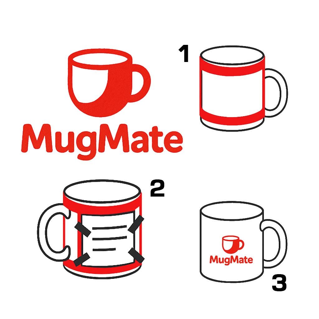 Mugmate Mug Alignment Tool: Sublimation, Vinyl, Heat Press - 11oz Mugs ...