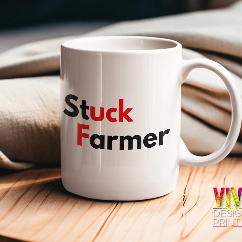 Stuck Farmer - Etsy UK