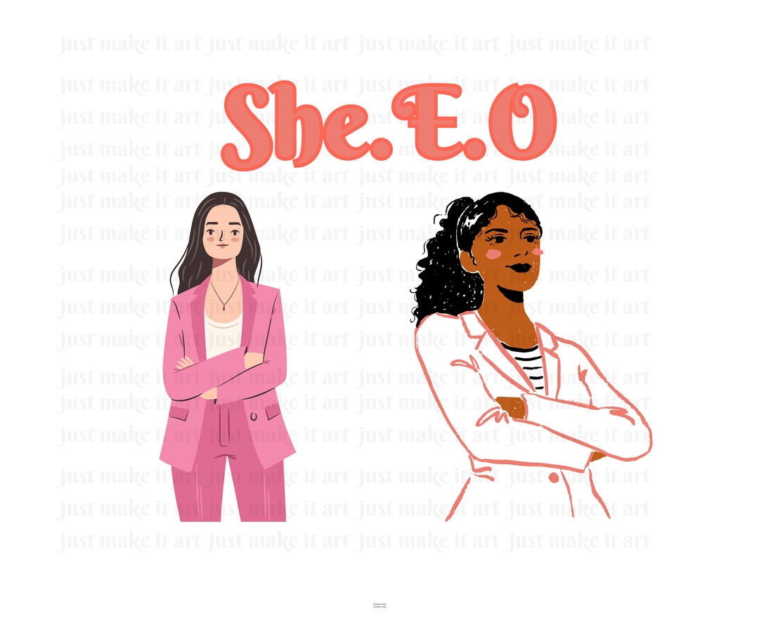 Sheo She.e.o Ceo Female Ceo Girl Boss PNG Art Design for DTF, Screen ...
