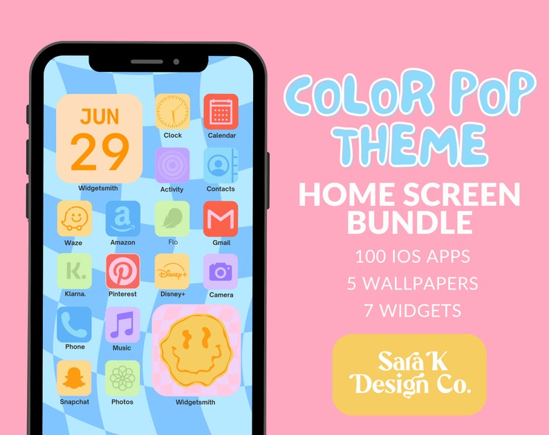 Color Pop App Icons 100 Colorful App Icons Aesthetic - Etsy Color Pop App Icons 100 Colorful App Icons Aesthetic - Etsy