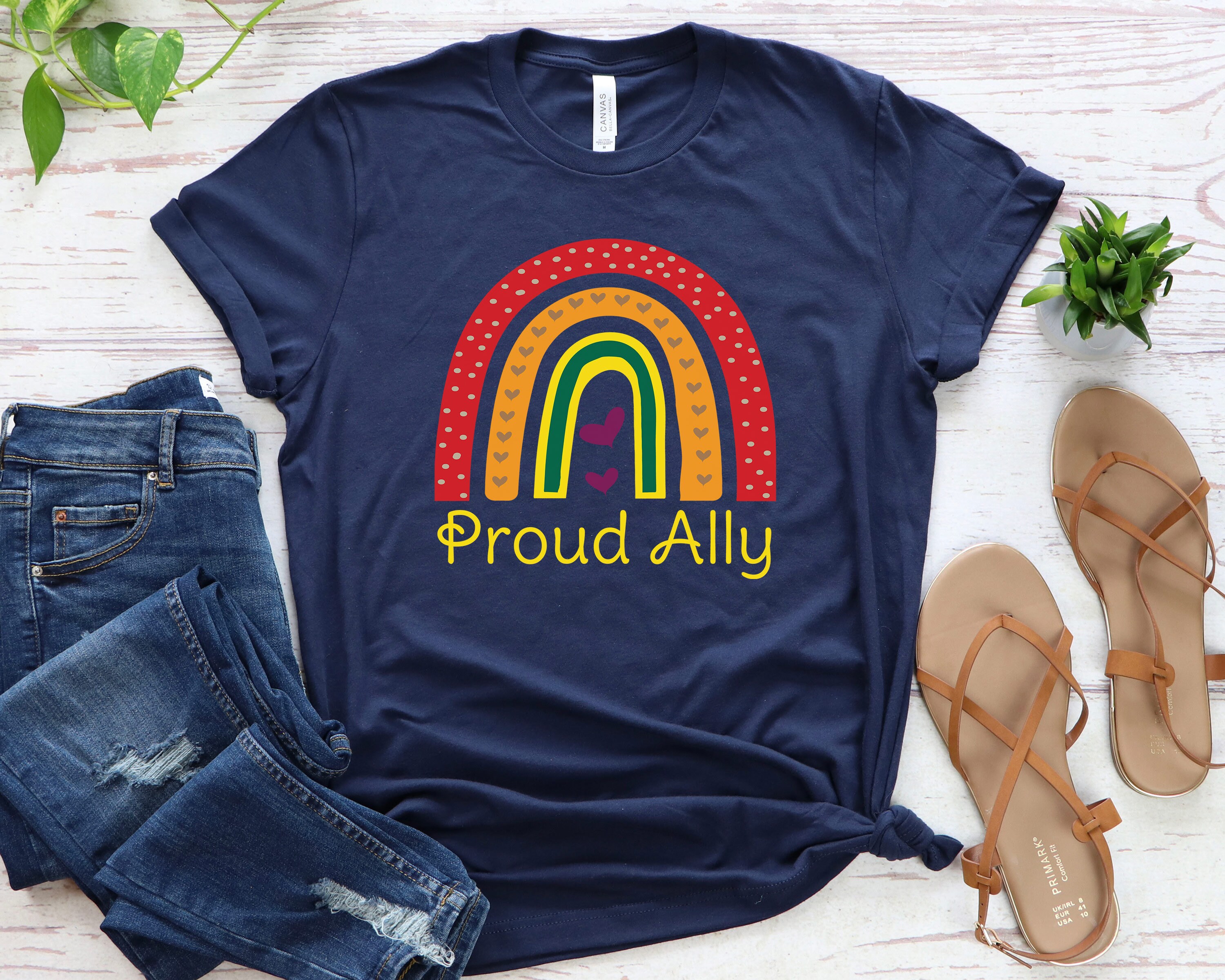 Ally Shirt Proud LGBT Ally LGBT Ally T Shirt Pride Shirt | Etsy