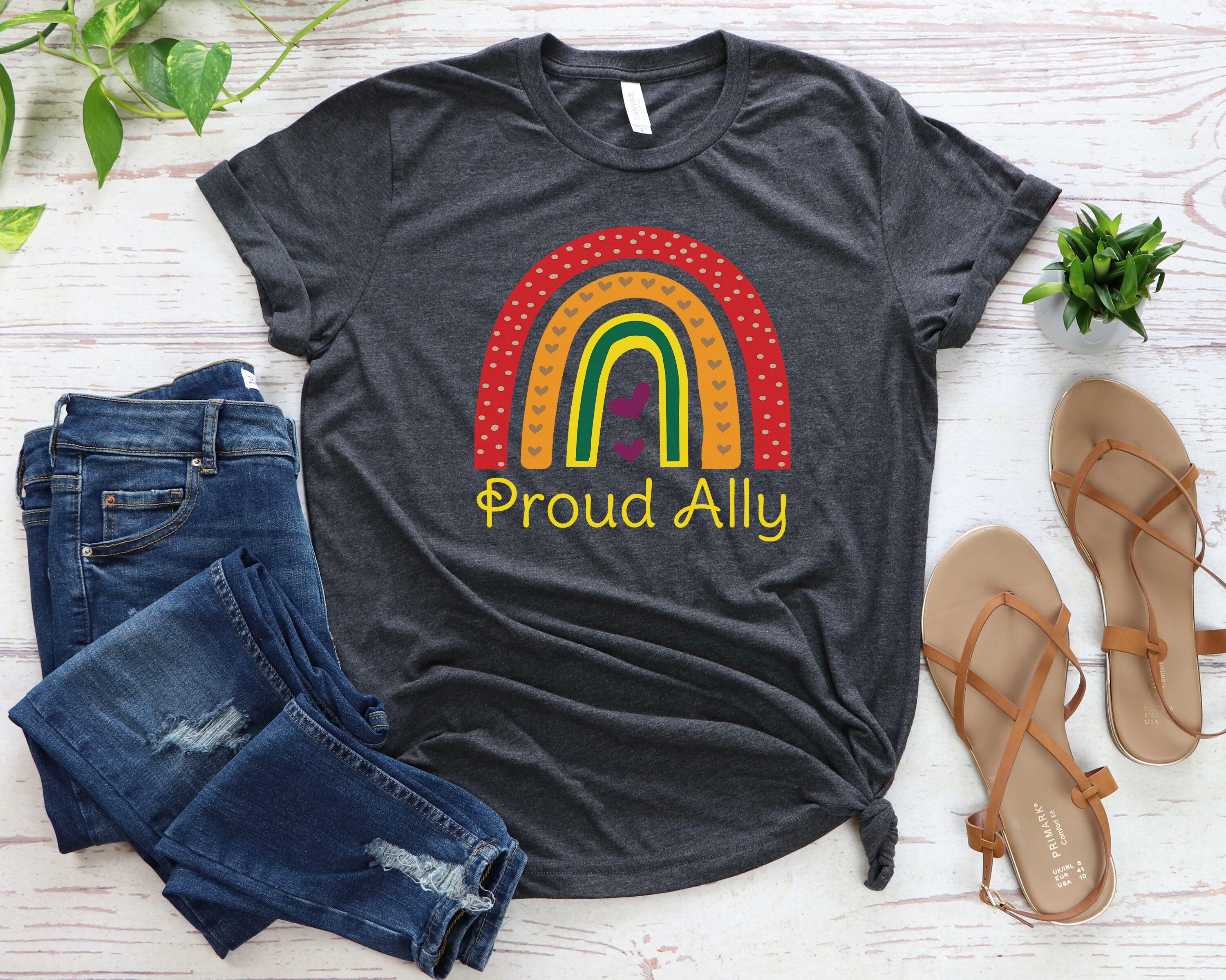 Ally Shirt Proud LGBT Ally LGBT Ally T Shirt Pride Shirt | Etsy