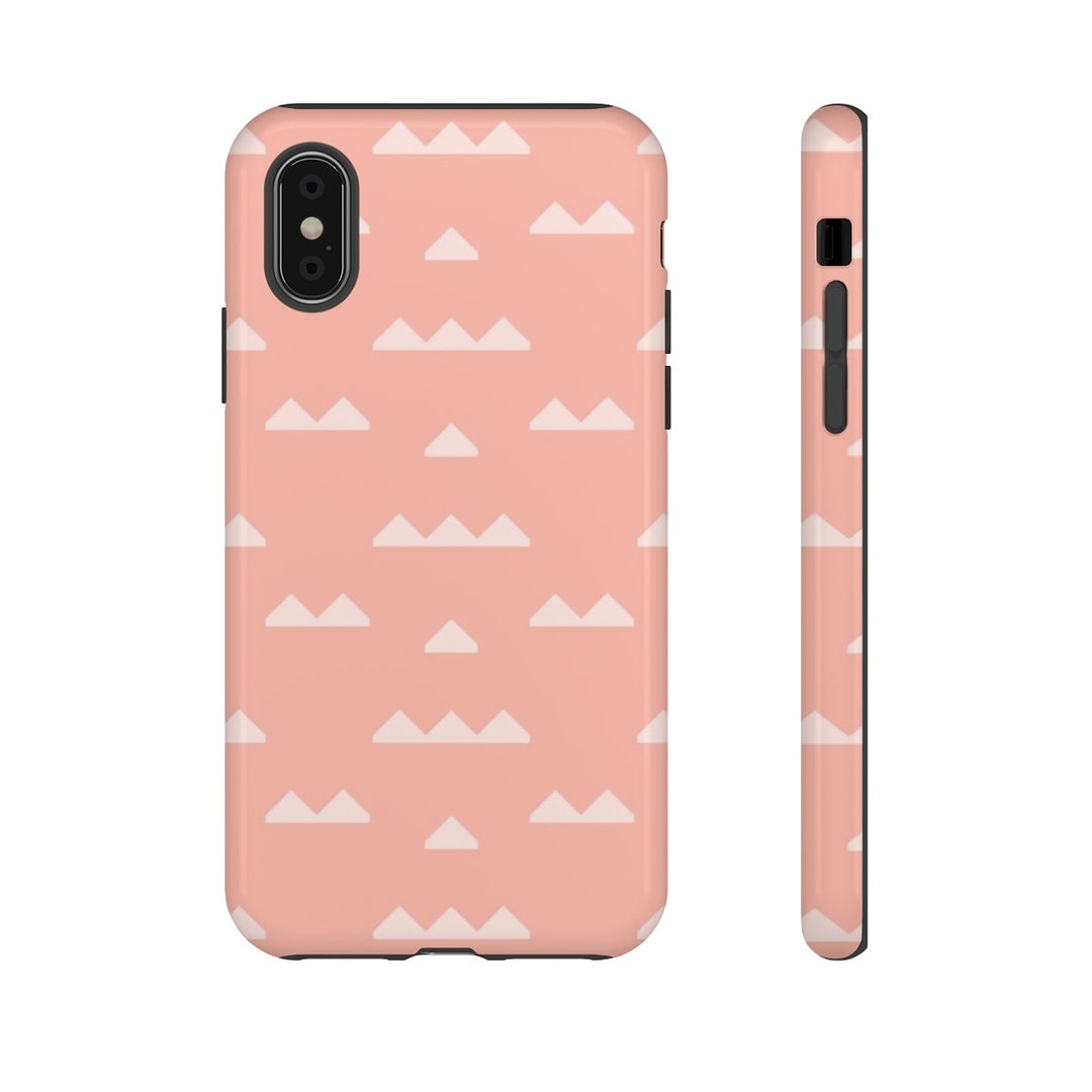VSCO Girl Phone Case, Aesthetic Clouds Pink iPhone 14 13 12 11 Pro Max ...