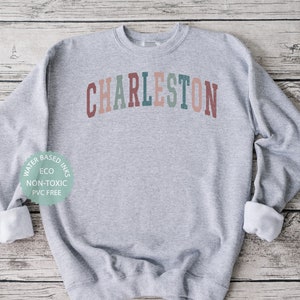 CHARLESTON Sweatshirt, Charleston Shirt, South Carolina Gifts ...