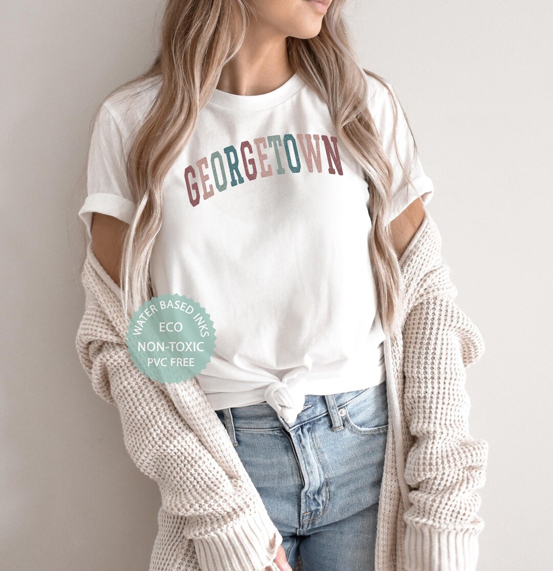 GEORGETOWN Tshirt, Georgetown DC Shirt, Georgetown Gifts, Cute ...