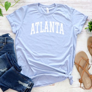 ATLANTA Shirt, Atlanta Georgia Shirt, ATL T-shirt, Atlanta Gift, Cute ...