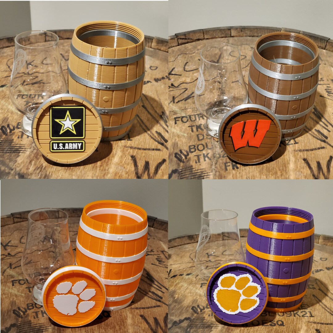 Barrel Carry Case for Glencairn Glass 3D Printed - Etsy