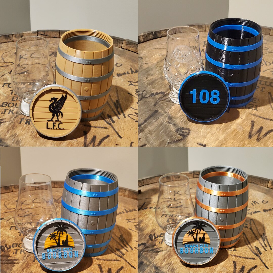 Barrel Carry Case for Wee/mini Glencairn Glass 3D Printed - Etsy