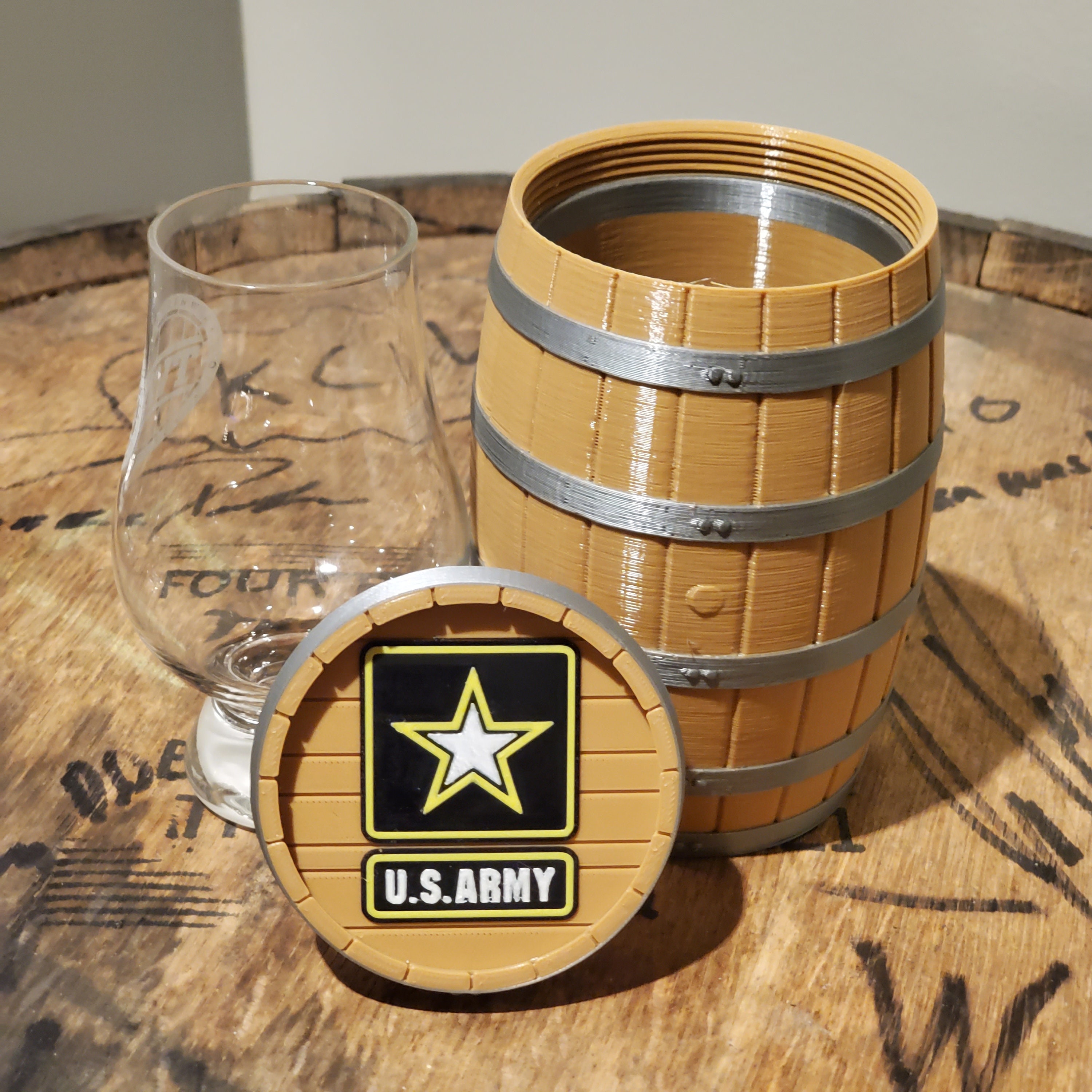 Barrel Carry Case for Glencairn Glass 3D Printed - Etsy