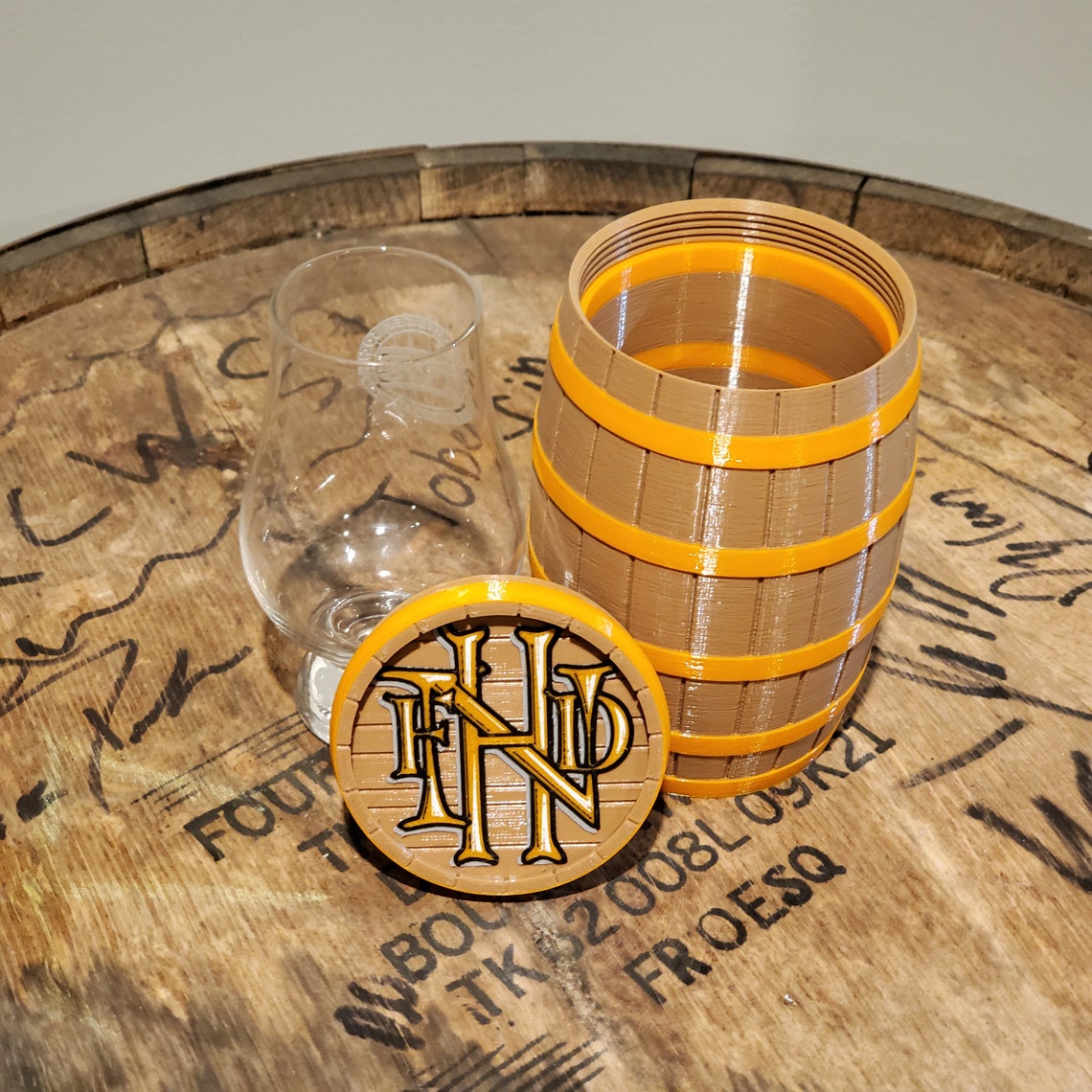 Barrel Carry Case for Glencairn Glass 3D Printed - Etsy