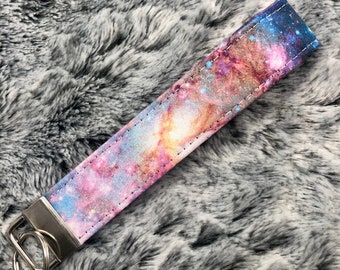 Outer Space Galaxy Nebula Key Fob Wristlet | Etsy