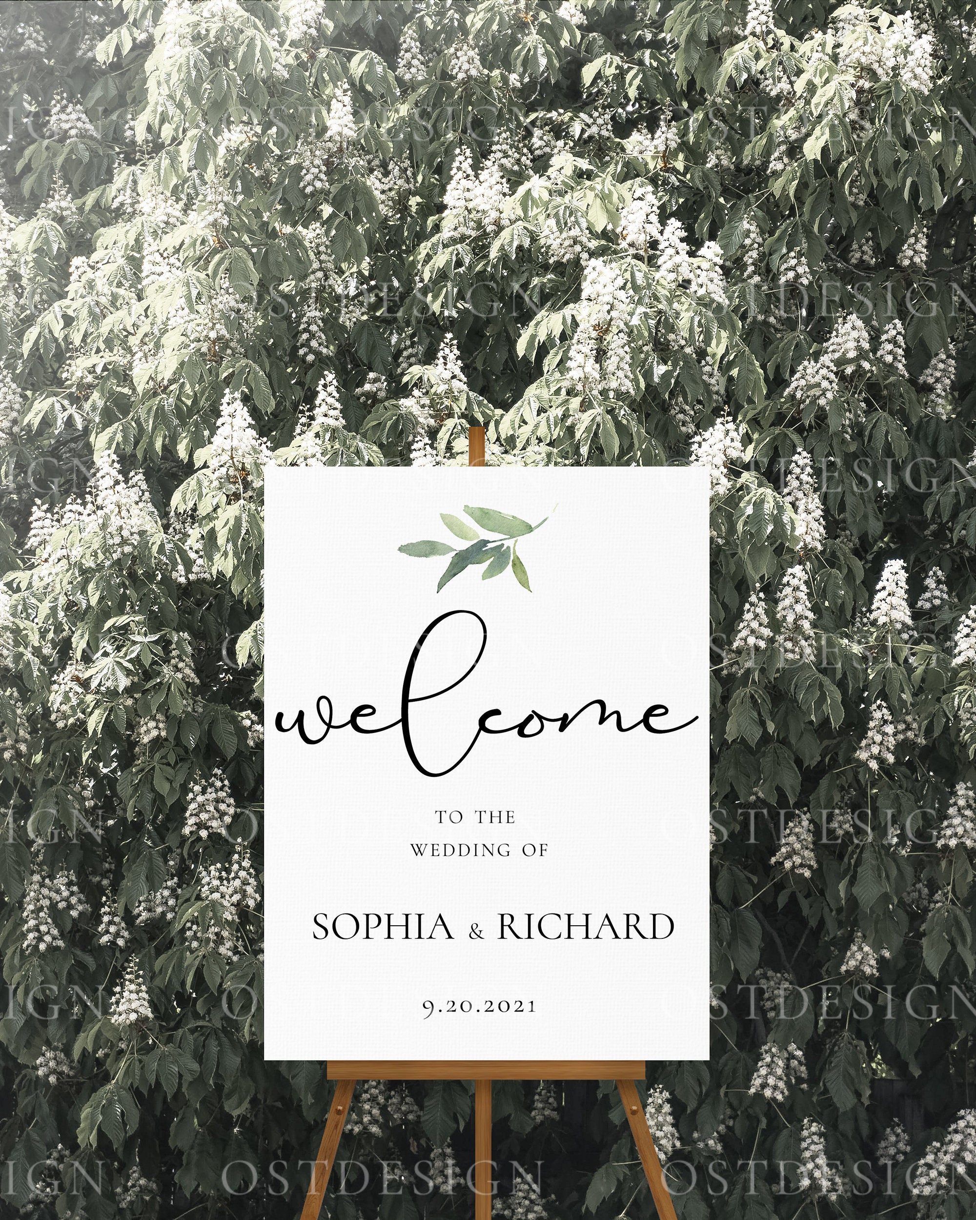 Easel Sign Mockup Welcome Sign Mockup Wedding Easel Mockup - Etsy