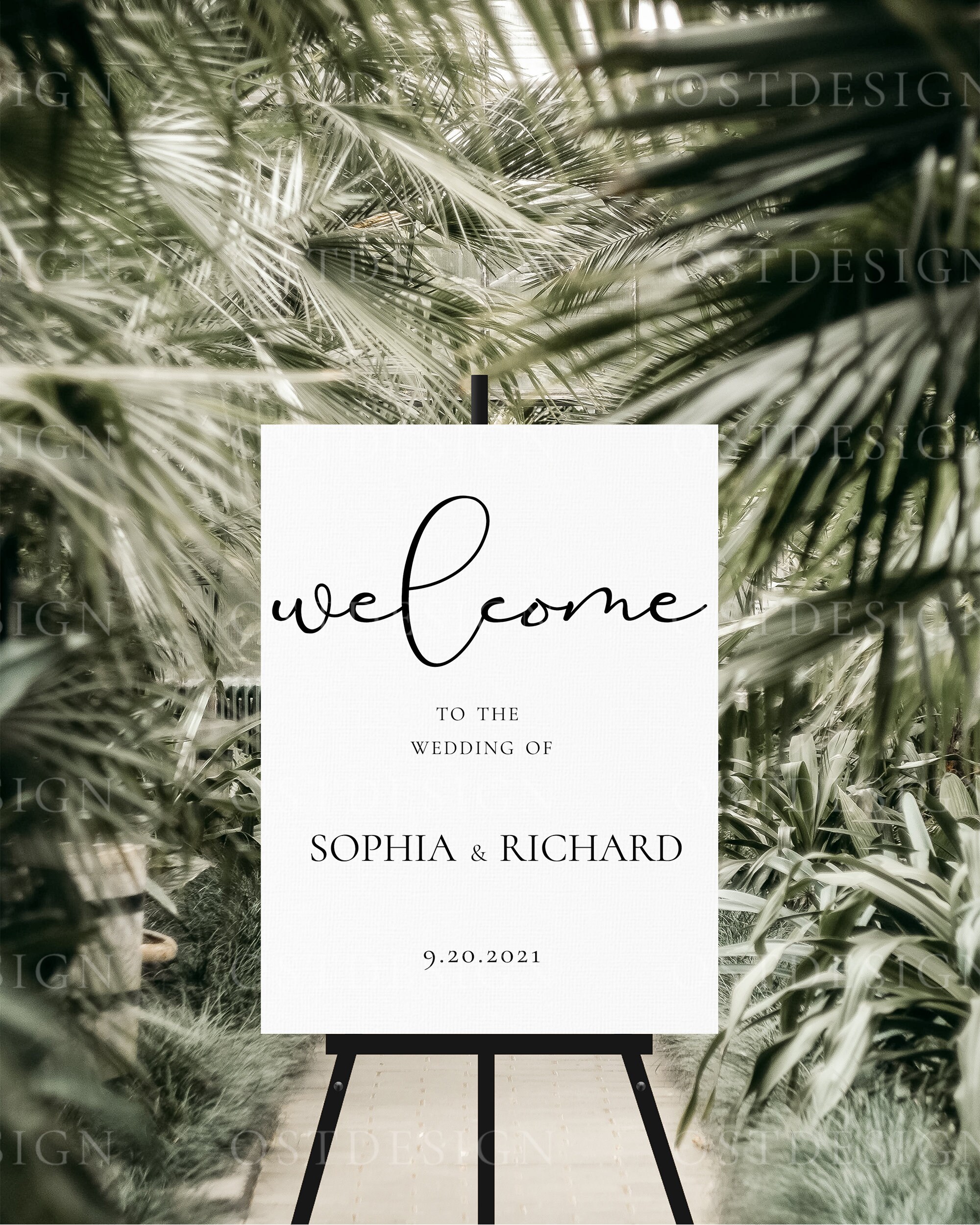 Easel Sign Mockup Welcome Sign Mockup Wedding Easel Mockup - Etsy