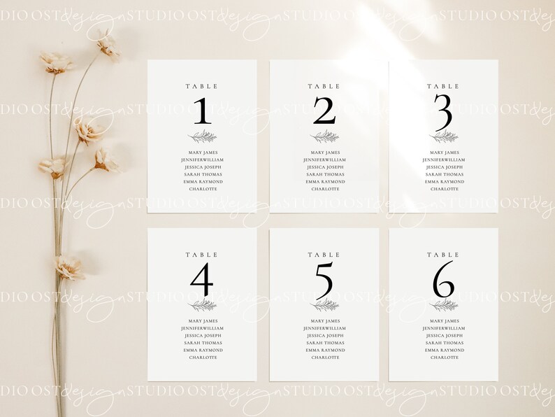 Wedding Seating Chart Mock up Guest Table Cards Mockup Seating - Etsy