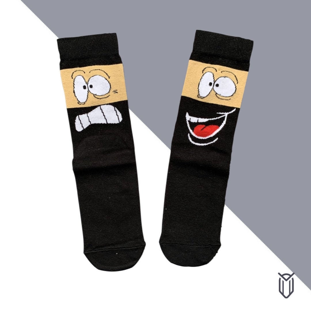 Silly Funny Face Socks Odd Happy Socks Cute Funny Cool Socks Comfy ...
