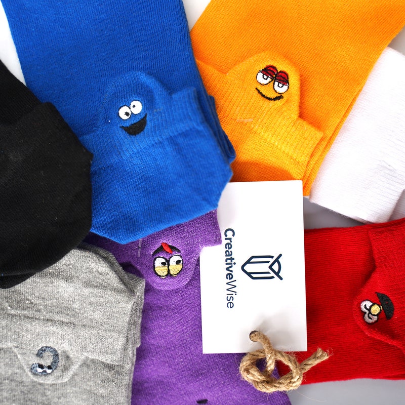 Colorful Socks - Etsy
